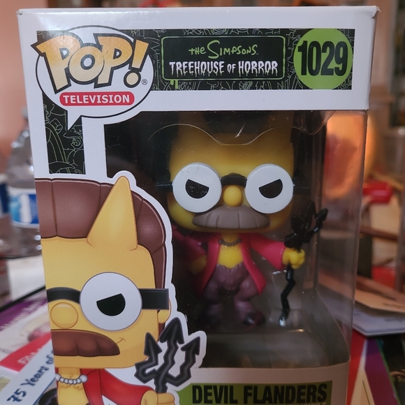 Funko | Toys | Funko Pop Devil Flanders 29 The Simpsons Treehouse Of ...